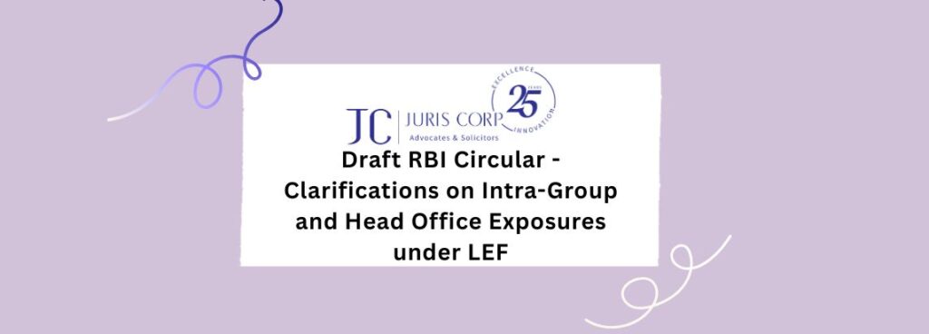 Draft RBI Circular - Clarifications on Intra-Group and Head Office ...
